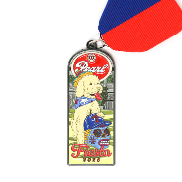 Davy Crockett Pup Fiesta Medal 2025 by Scott Polunsky