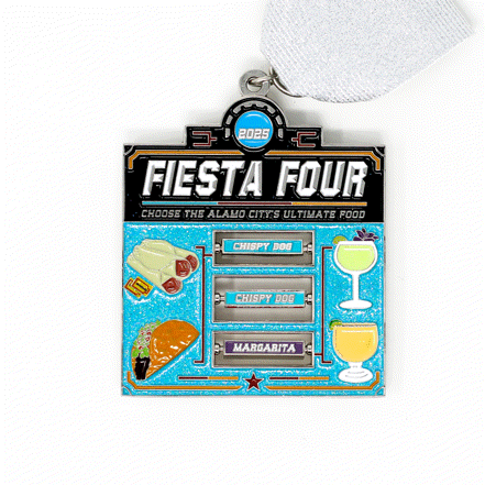 Fiesta Foodie Four 2025 Fiesta Medal by Christina Liserio