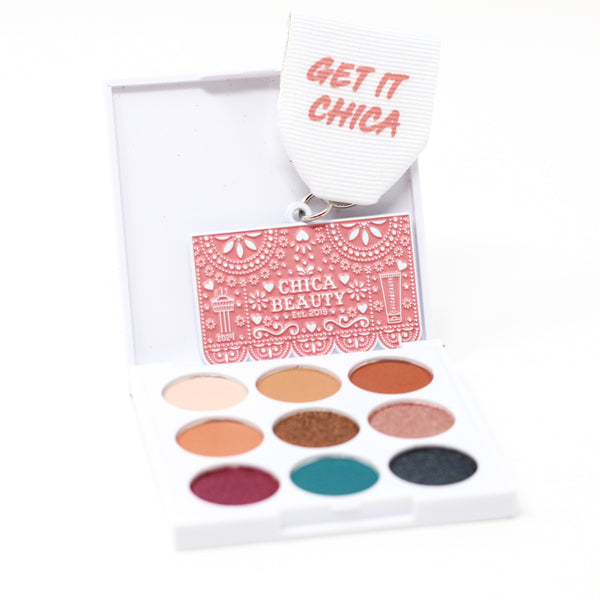 Chica Beauty Fiesta Medal 2024 with Mini Fiesta Eyeshadow Palette