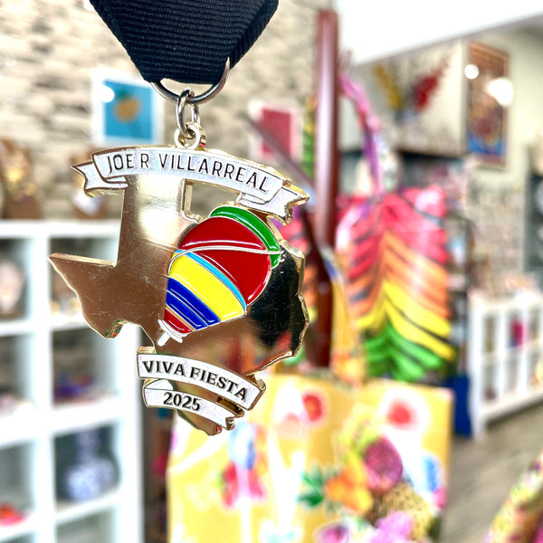 Joe R Villarreal Tribute 2025 Fiesta Medal