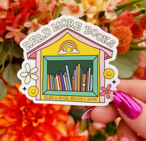 Read More Books Sticker