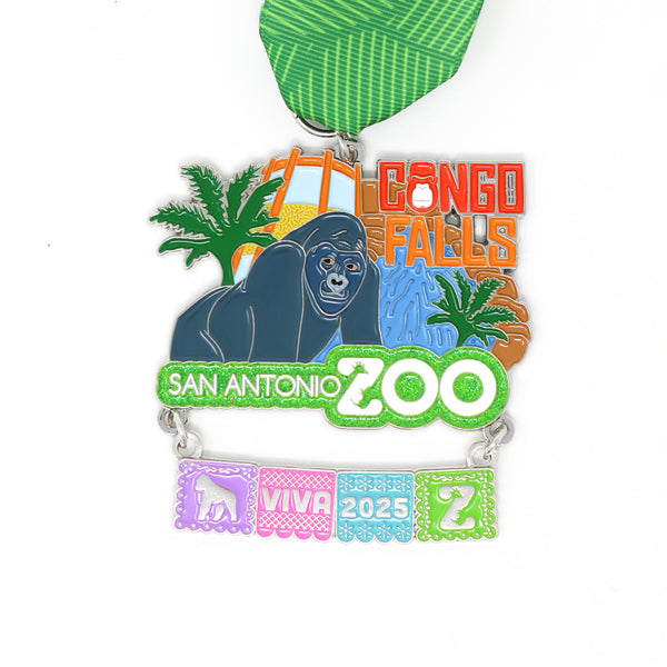 Zoo Congo Falls Gorilla Fiesta Medal 2025