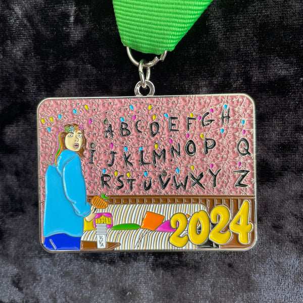 Stranger VIVA Things Fiesta Medal 2024 by Grant Goodrich