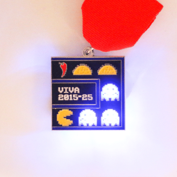 Taco Pacman (Lights Up!): 10th Anniversary Medal (2017)