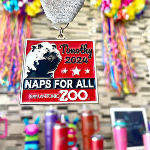Timothy for President Fiesta Medal 2024 by San Antonio Zoo