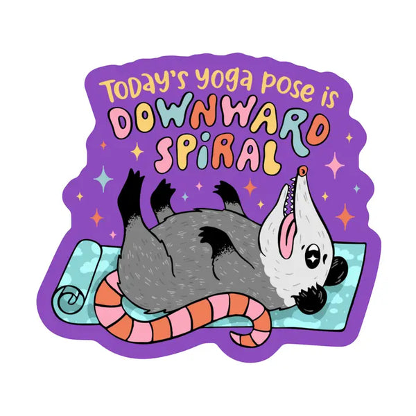 Today's Yoga Pose Sticker