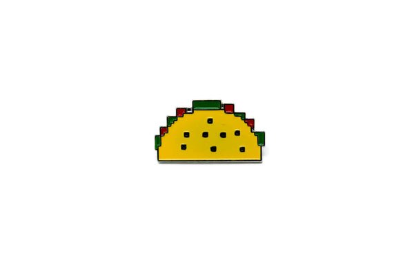 8-Bit Taco Lapel Pin | SA Flavor