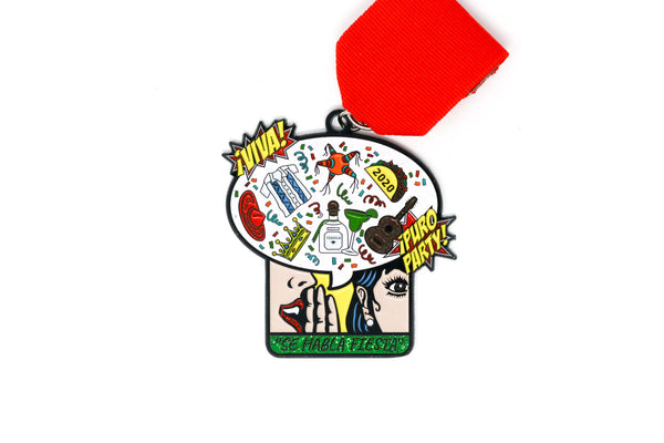 Se Habla Fiesta Medal 2020 by Roy and Liz Saenz