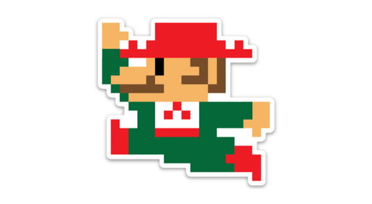 Mariachi Mario Sticker | SA Flavor | South Texas Stickers